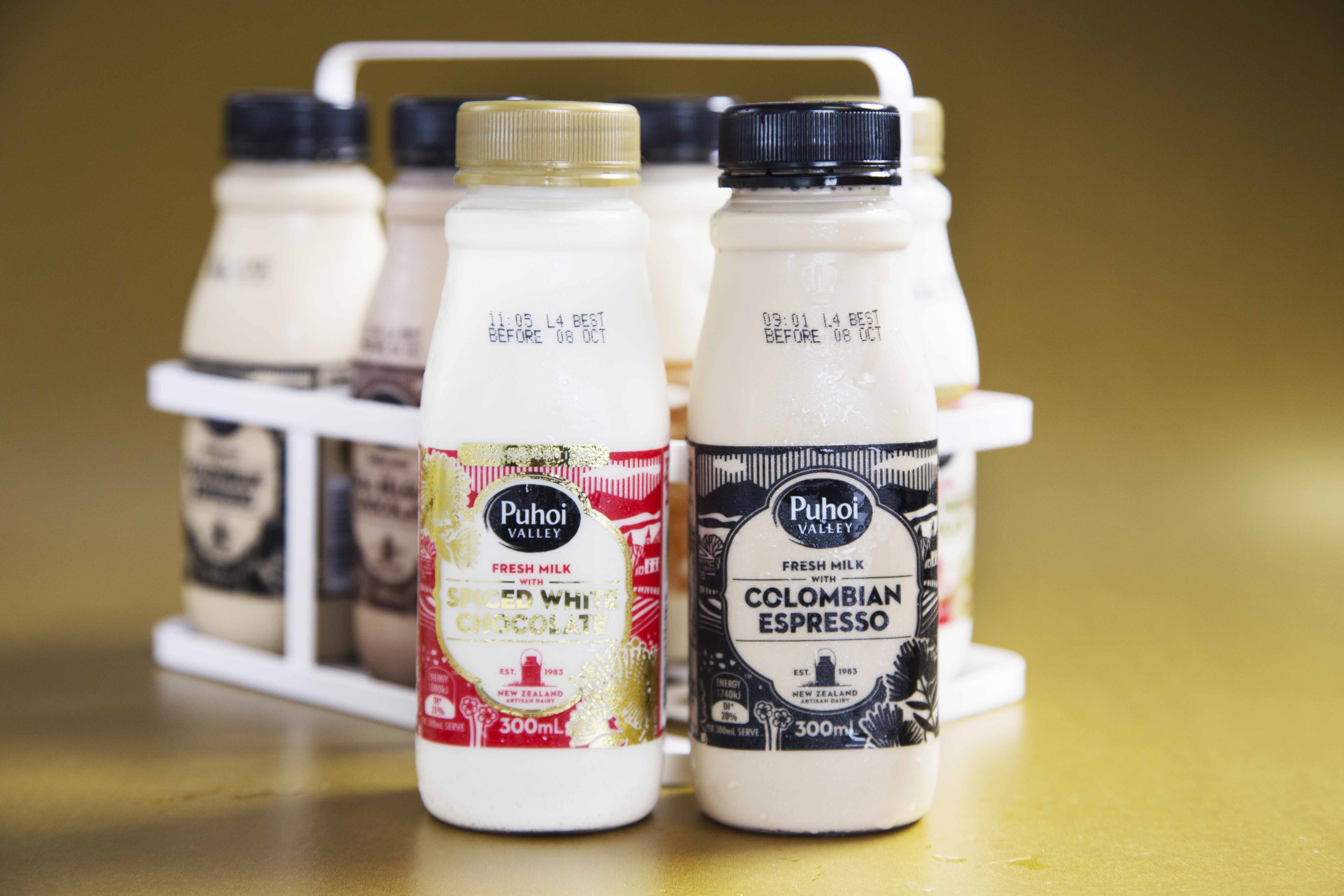 Puhoi Valley Unveils New Milk Flavours - Restaurant & Café