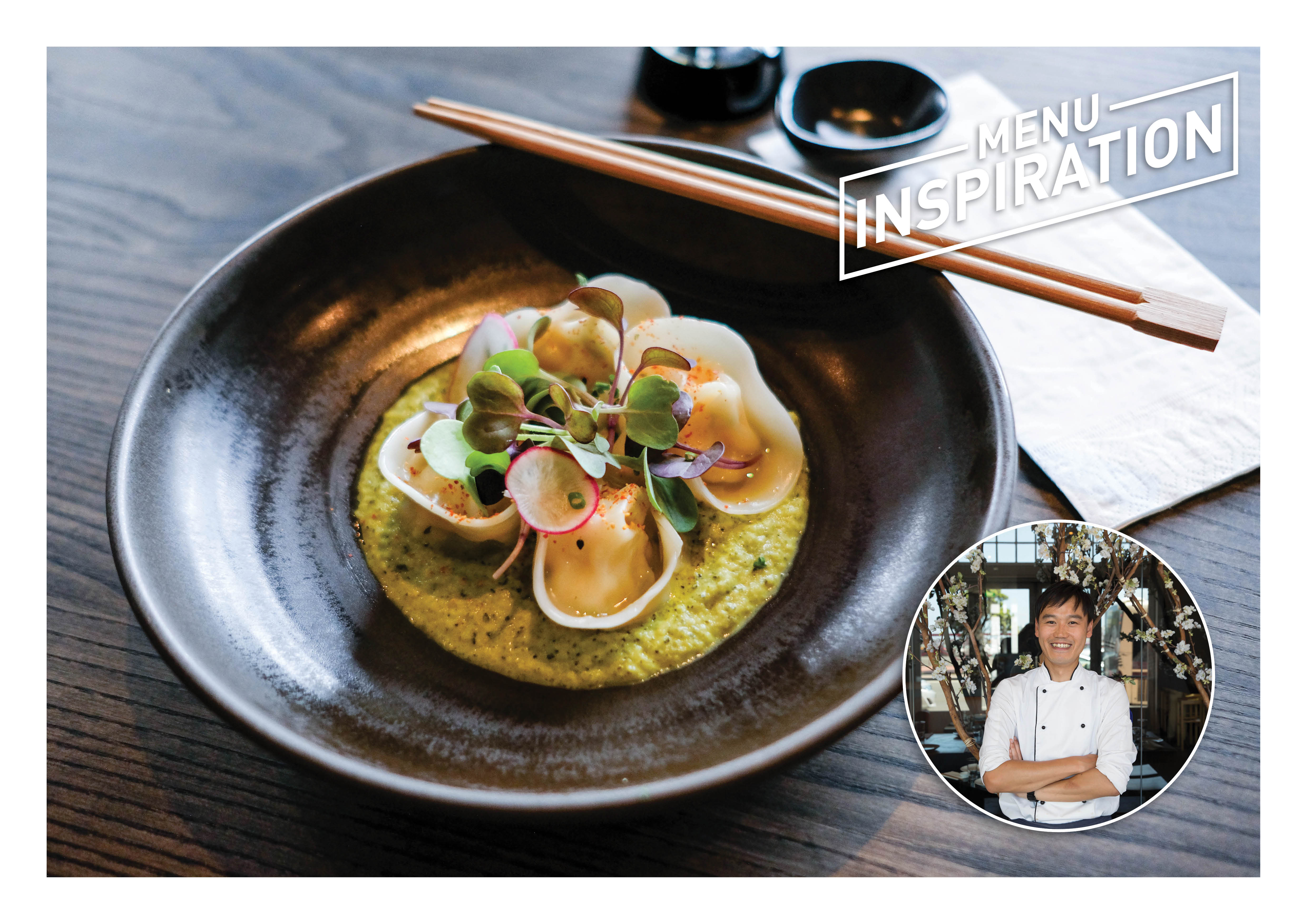 SPANNER CRAB AND LOBSTER DUMPLING - Restaurant & Café