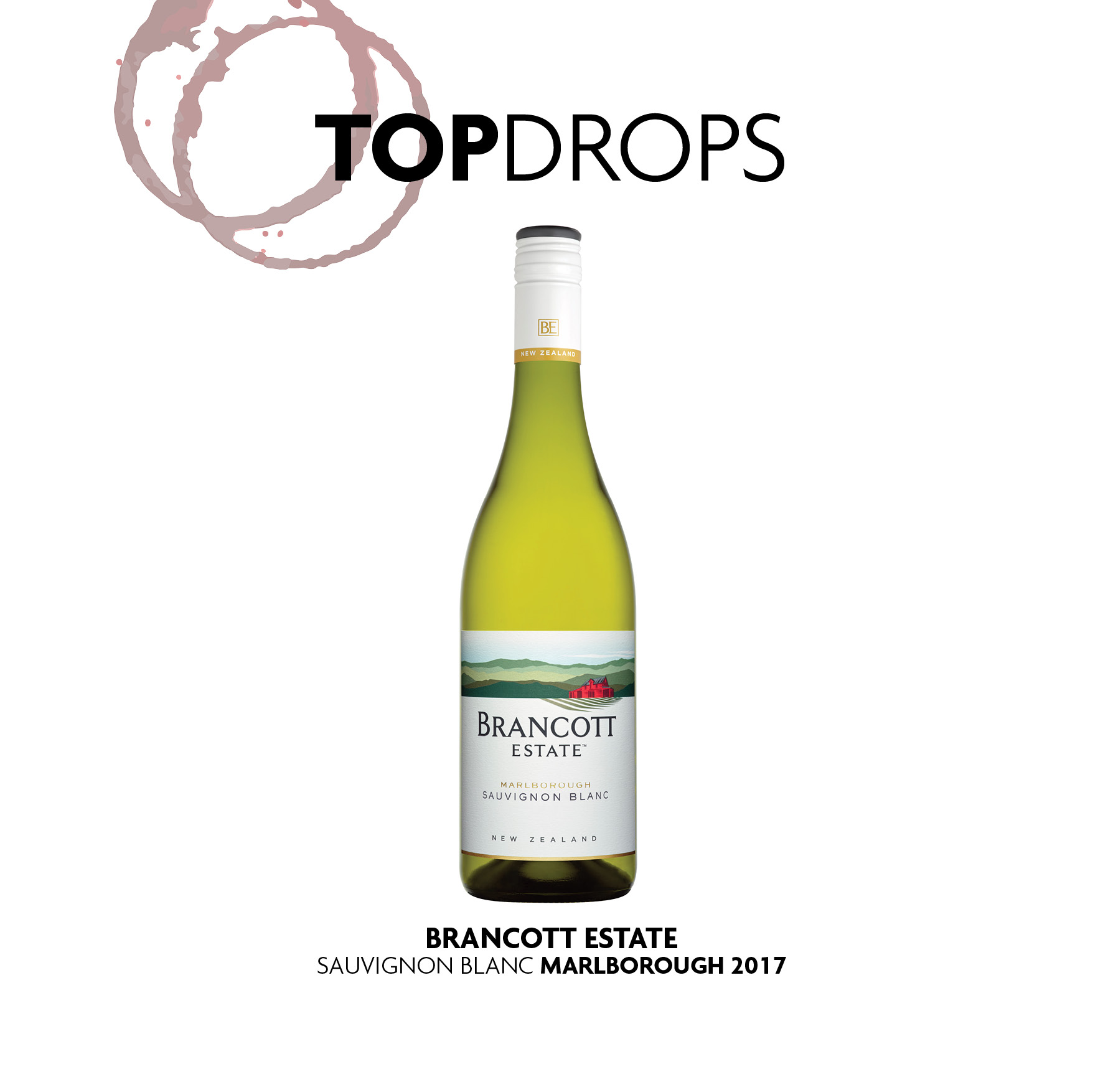 BRANCOTT ESTATE MARLBOROUGH SAUVIGNON BLANC 2017 - Restaurant & Café