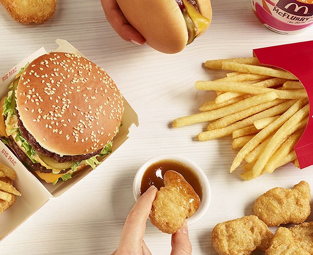 Dine-In Big Macs Only for the Fully Vaxxed - Restaurant & Café