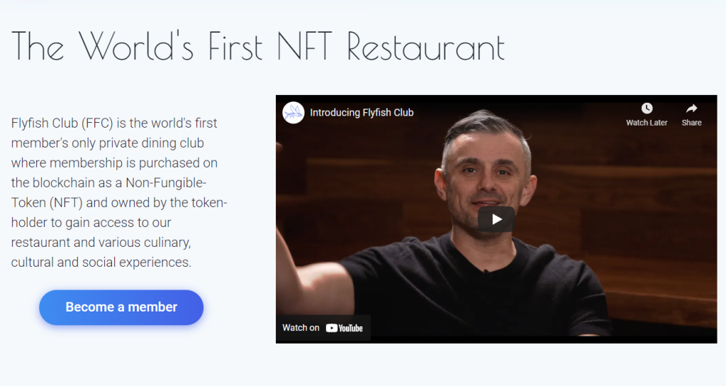 First NFT Restaurant Launches in NYC - Restaurant & Café