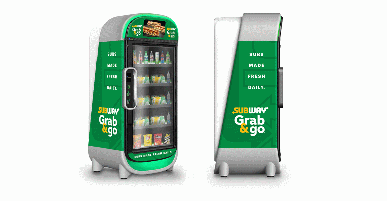 U.S | Subway Taps into Vending Machines - Restaurant & Café