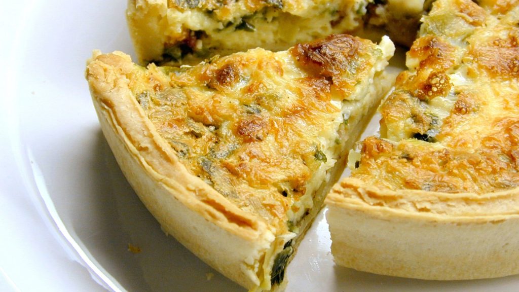 Menu Inspiration | The King's Favourite Quiche - Restaurant & Café
