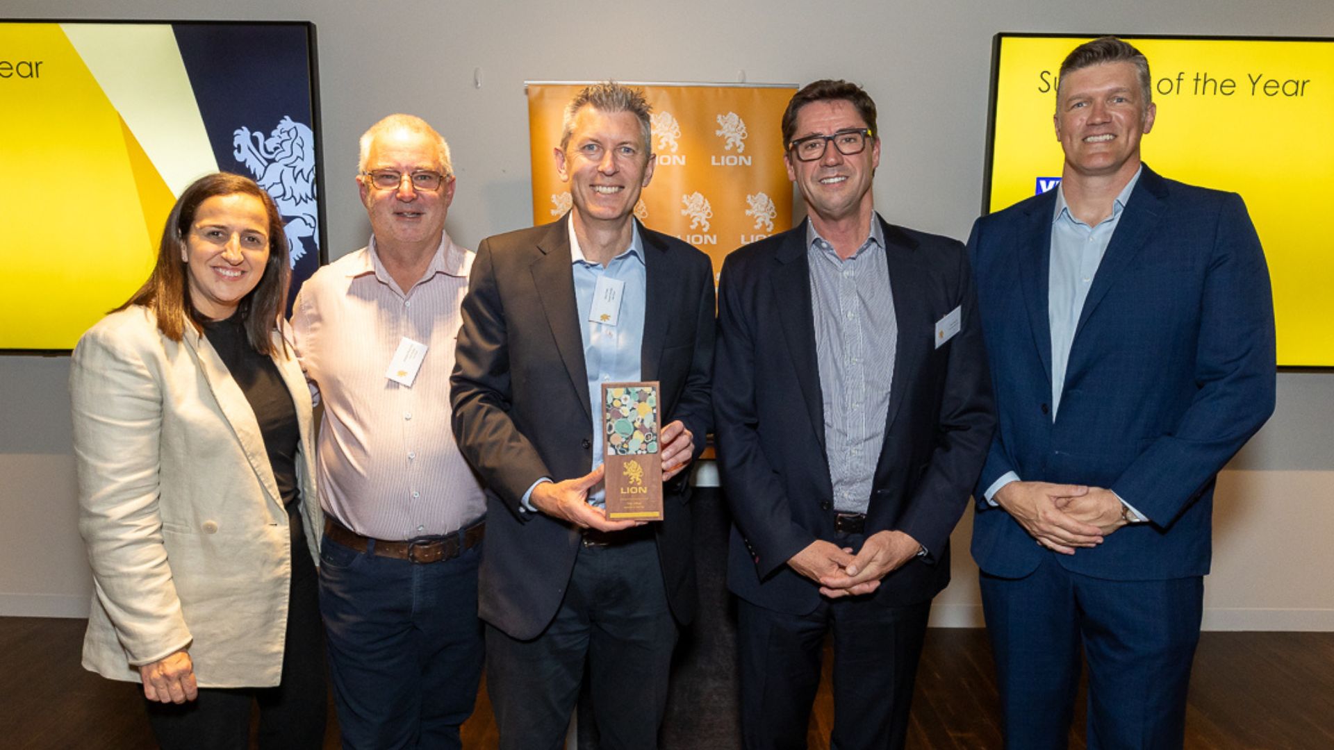 Lion Group Thank Suppliers - Restaurant & Café
