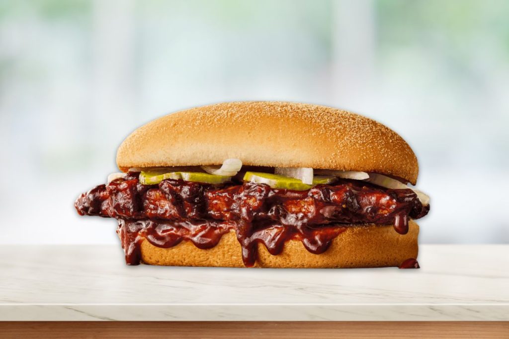 The McRib is Back - Restaurant & Café
