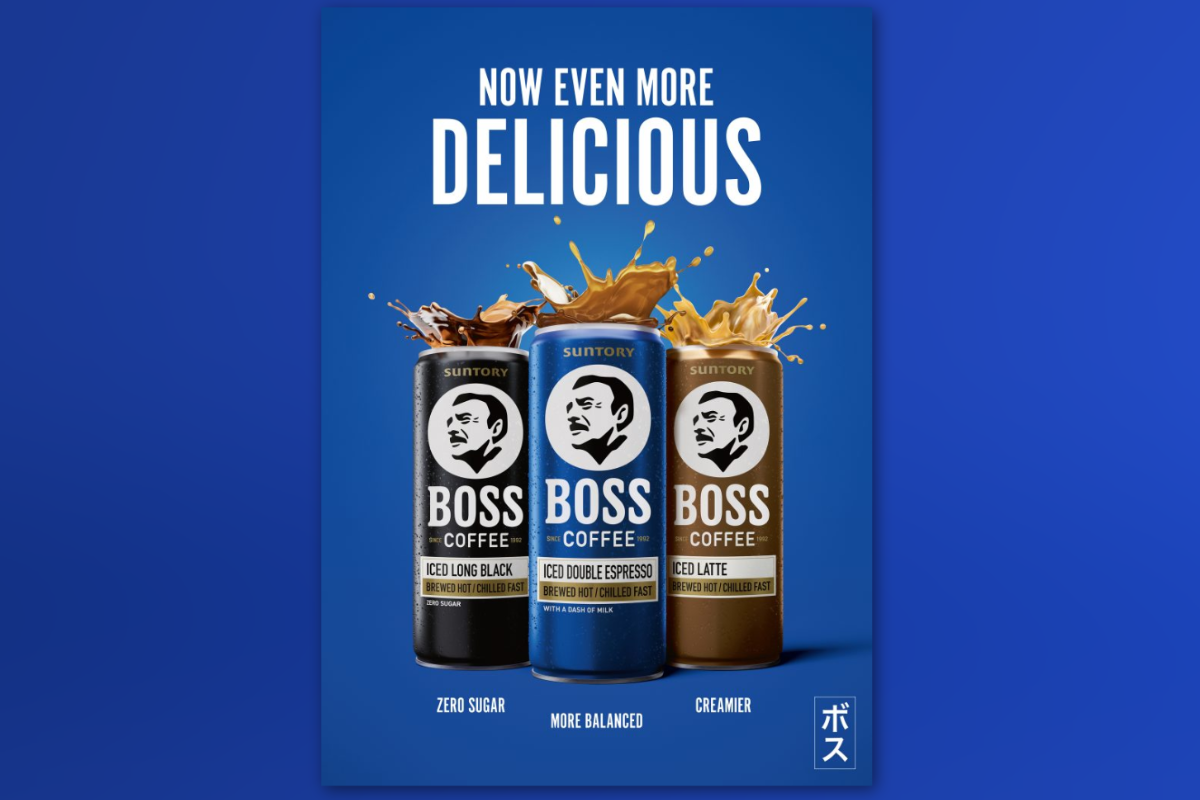 Suntory Boss Coffee Unveils New Look & Taste - Restaurant & Café