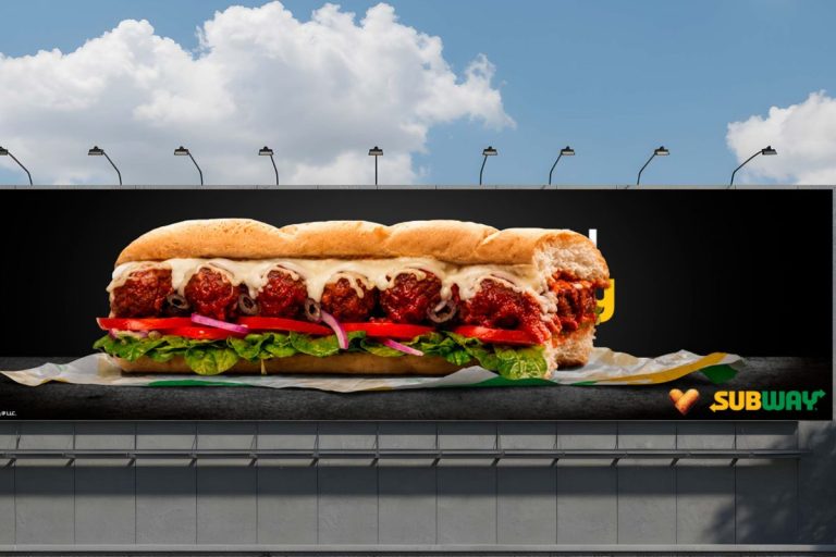 Subway Goes Bigger-er for World Burger Day - Restaurant & Café